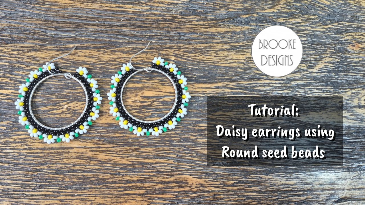 Daisy Seed Bead Tutorial - YouTube