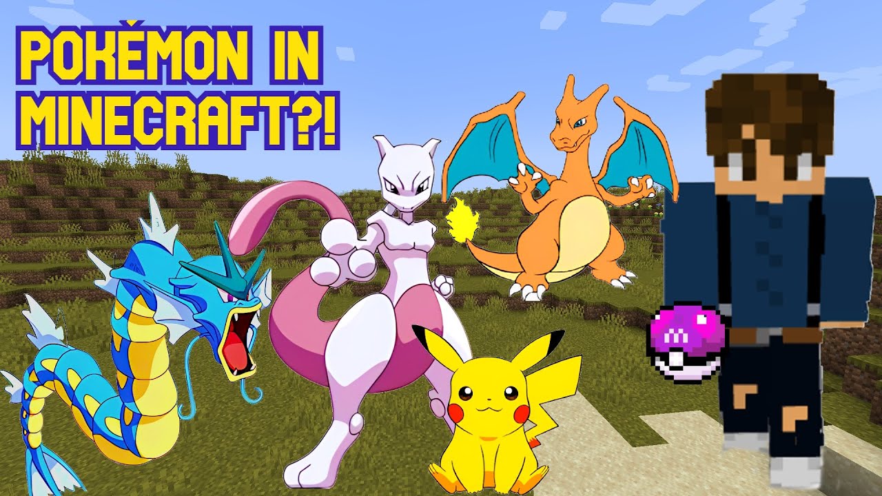 Pokémon... in Minecraft?! | Play.PocketPixels.Net - YouTube