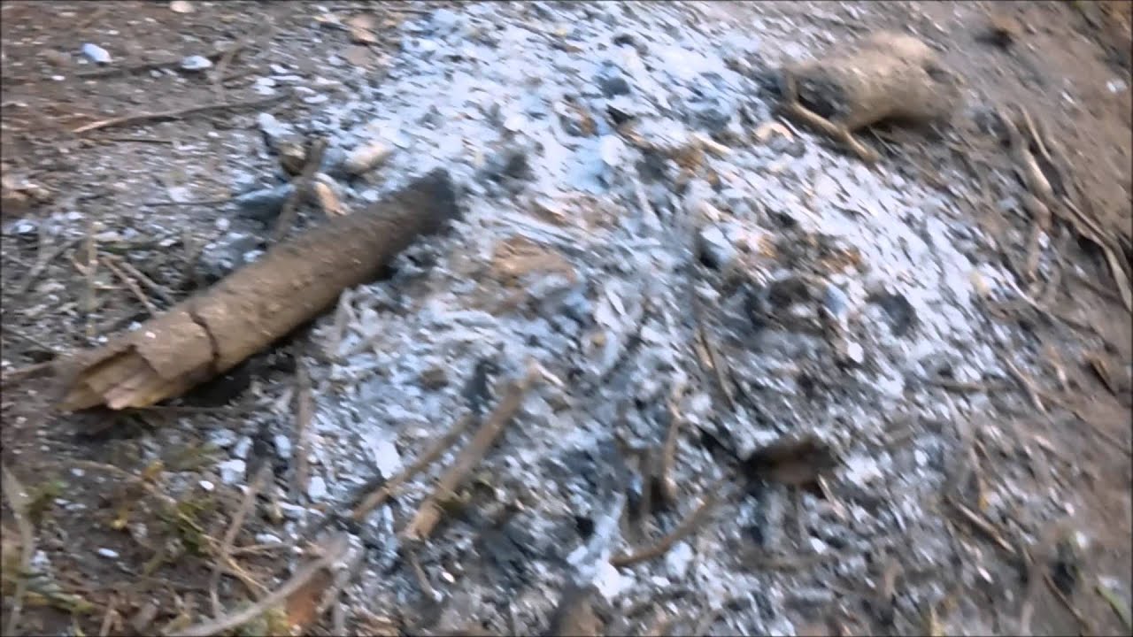 Using ash as soap substitute - YouTube