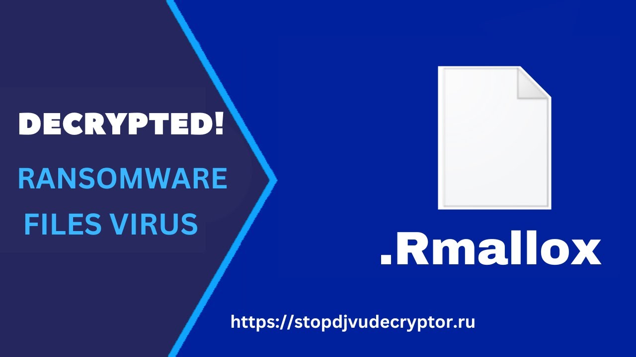 How to Remove (.RMALLOX ) Ransomware Virus | Decrypt .Rmallox Virus ...