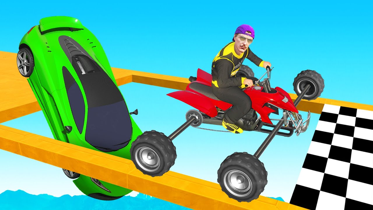 The WEIRDEST 1v1 Race vs Jelly! (GTA 5) - YouTube