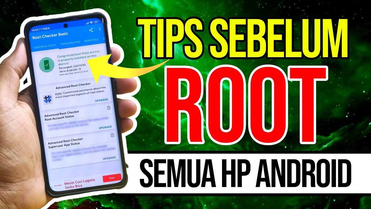 Tahapan Sebelum Root Hp Android - YouTube