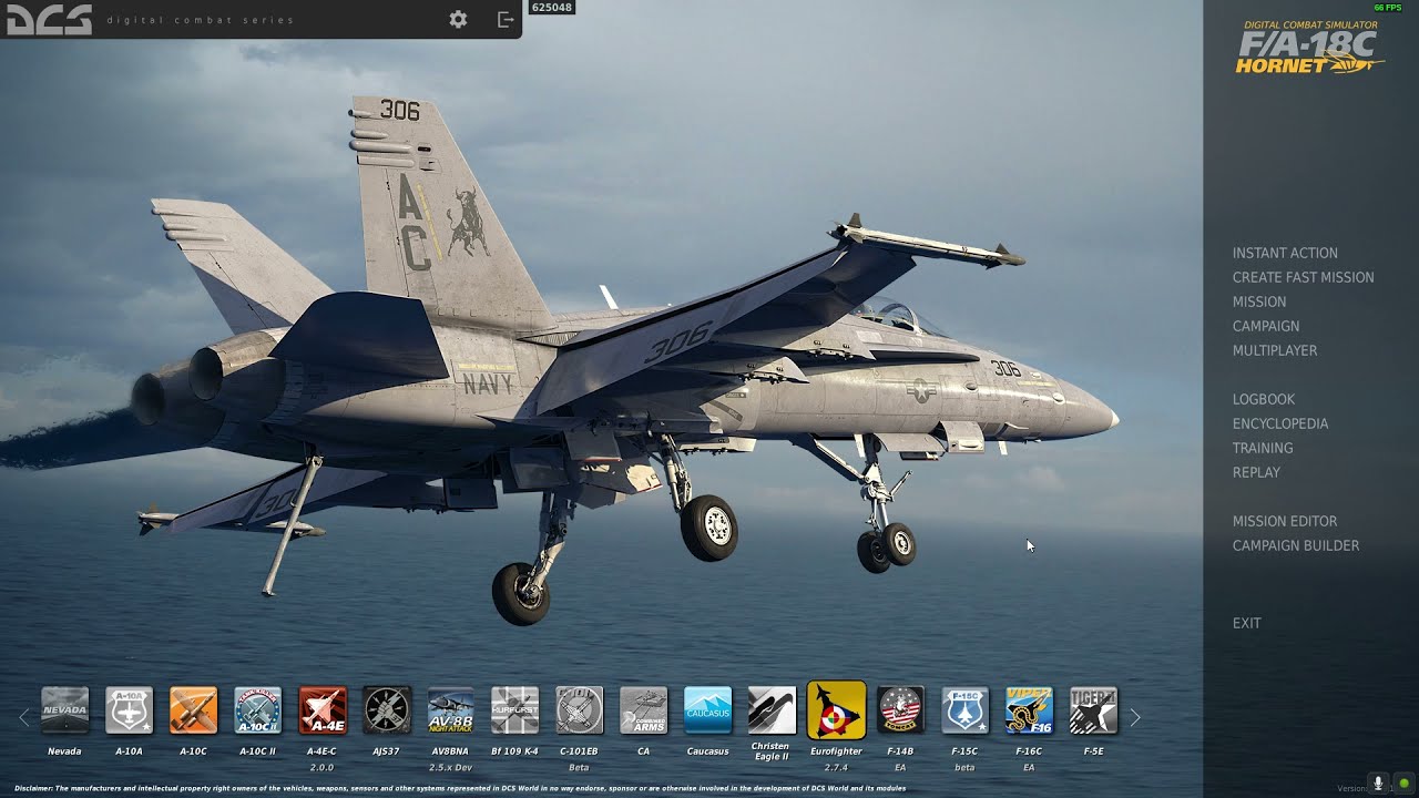 DCS F18 Clean cockpit mod installation - YouTube