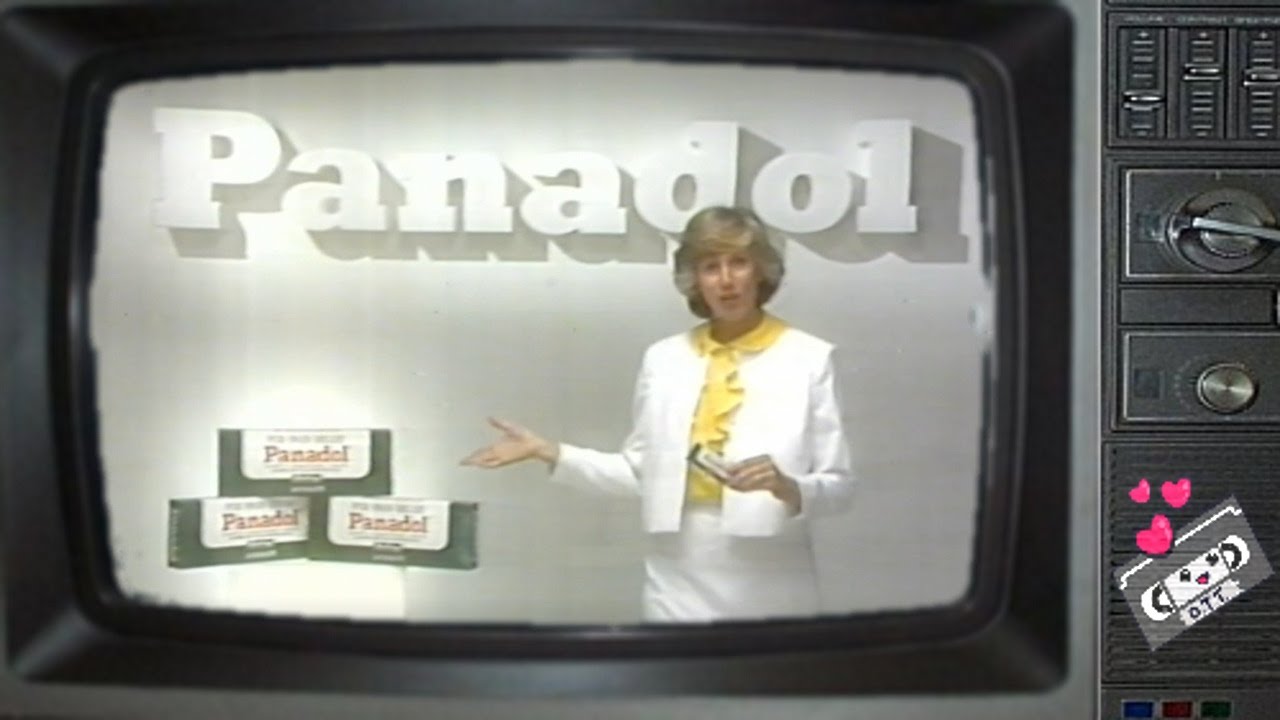 Panadol Is Paracetamol Commercial 1984 - YouTube