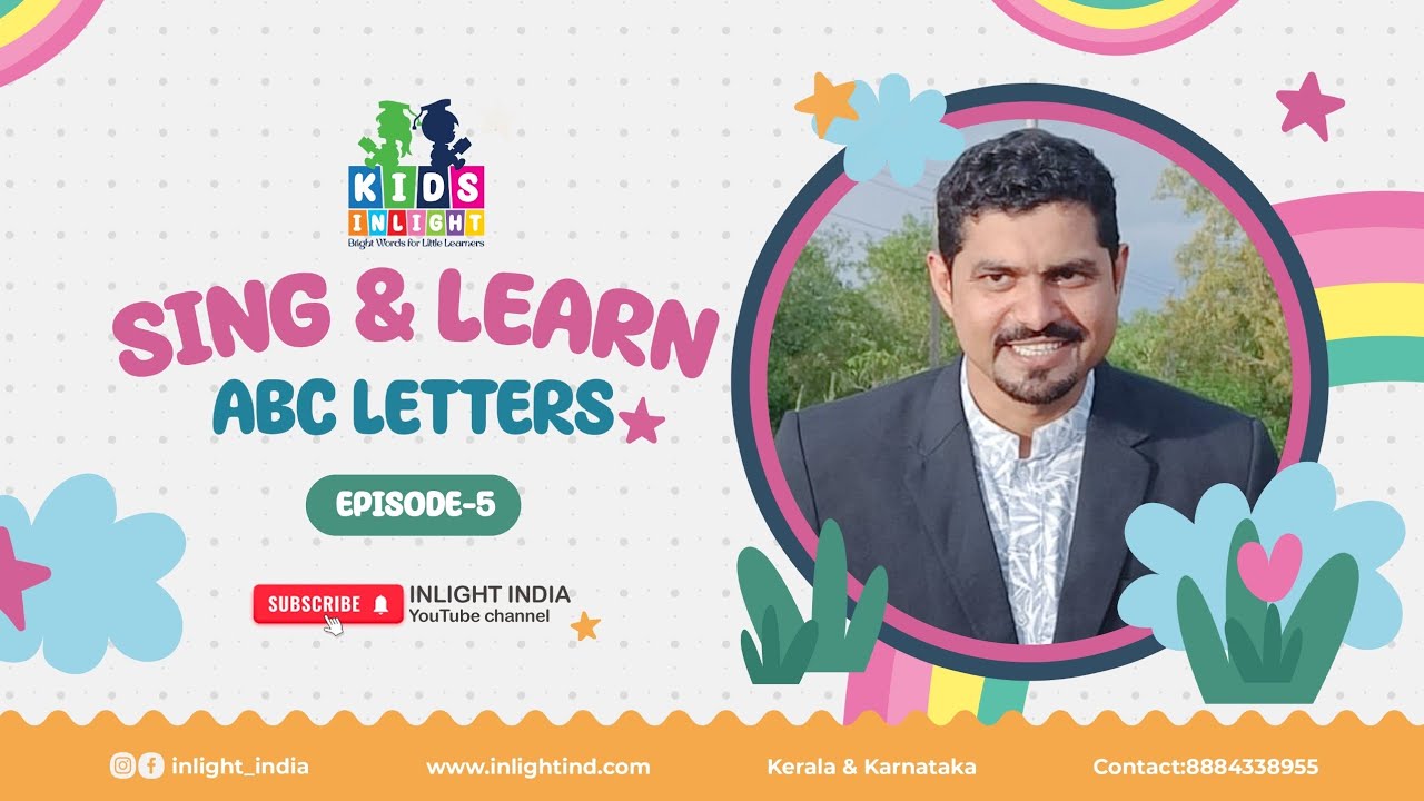Episode-05 Learn English Letters with Fun Songs | Beary Language | Kids ...