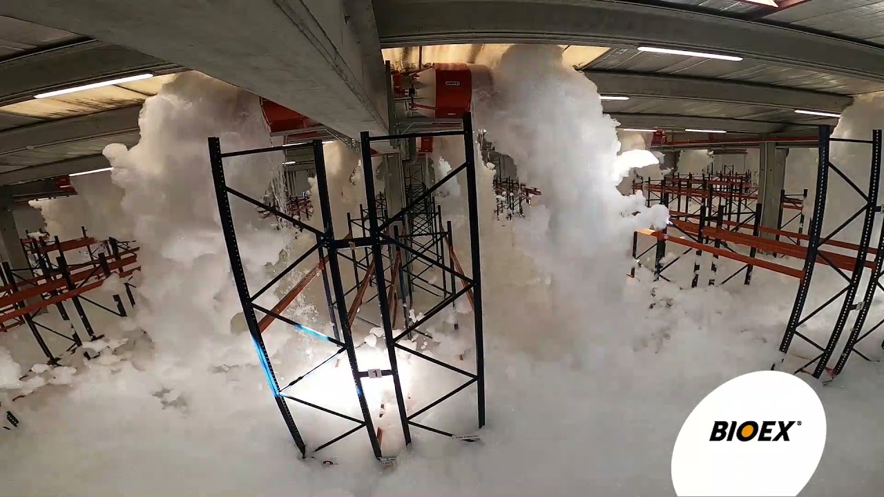 ECOPOL - High expansion fluorine-free foam - BIOEX - YouTube