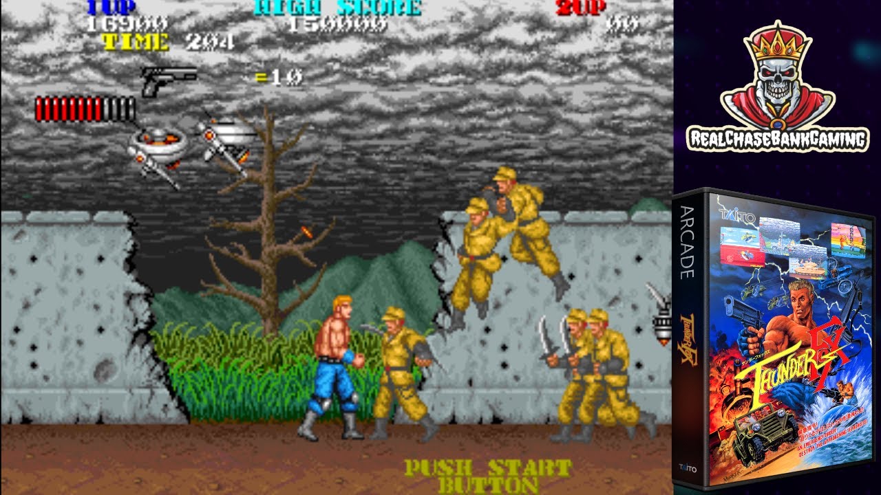 Thunder Fox Arcade (1990) Playthrough in 1440p 60fps - YouTube