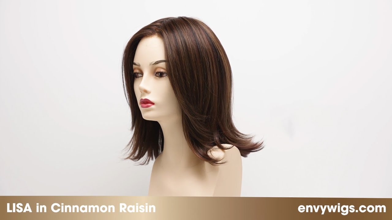 Envy Wigs - Lisa in Cinnamon Raisin - YouTube
