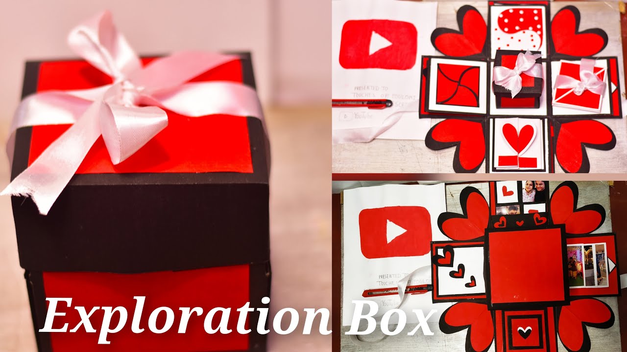 DIY Exploration Box|| Gift Box || Surprise Exploration Gift Box ...