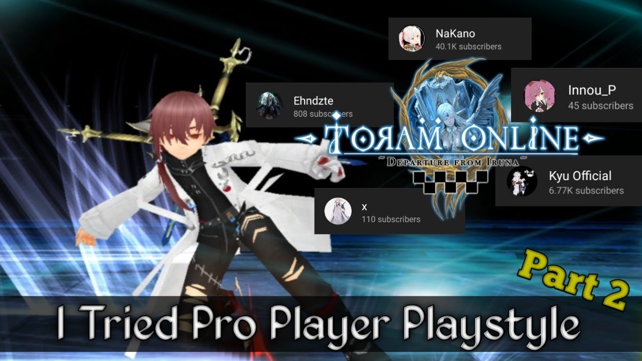 Toram Online : Me Copy This Pro Player Playstyle For Fun ( Part 2 ...