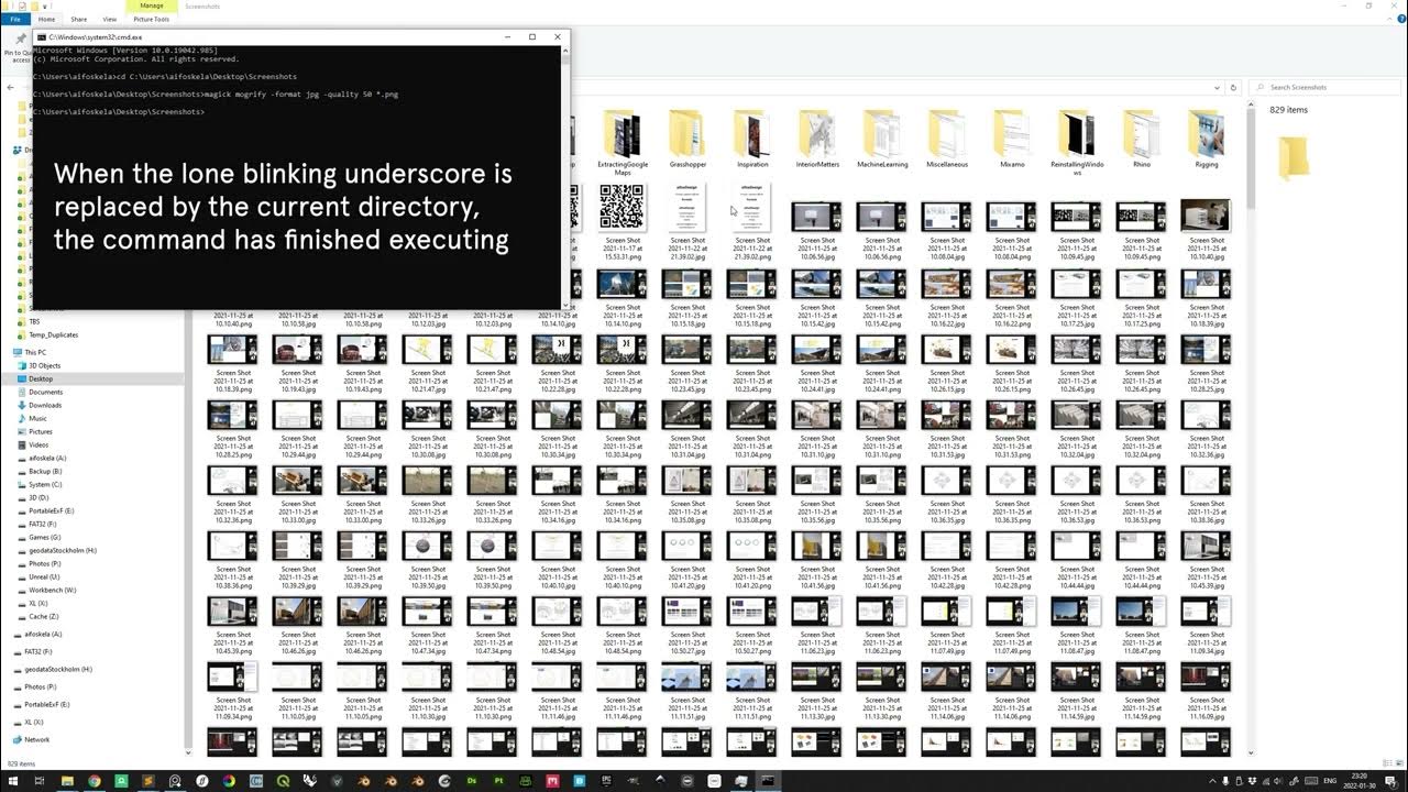 5 minutes on: File management – Batch Convert PNG to JPEG Using ...