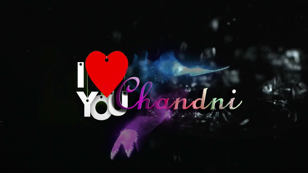 Chandni Name Wallpaper