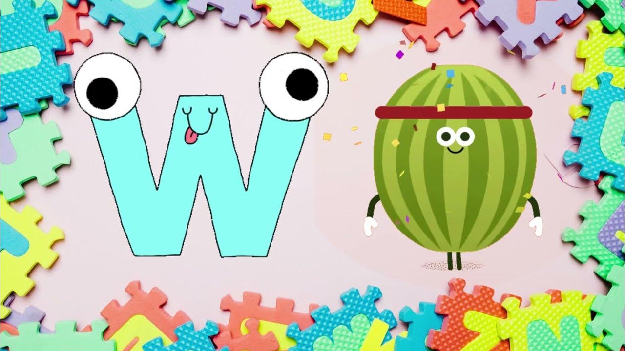 Alphabet Fruits Songs for Kids - Learn the ABCs, Fruit Names & Sounds ...