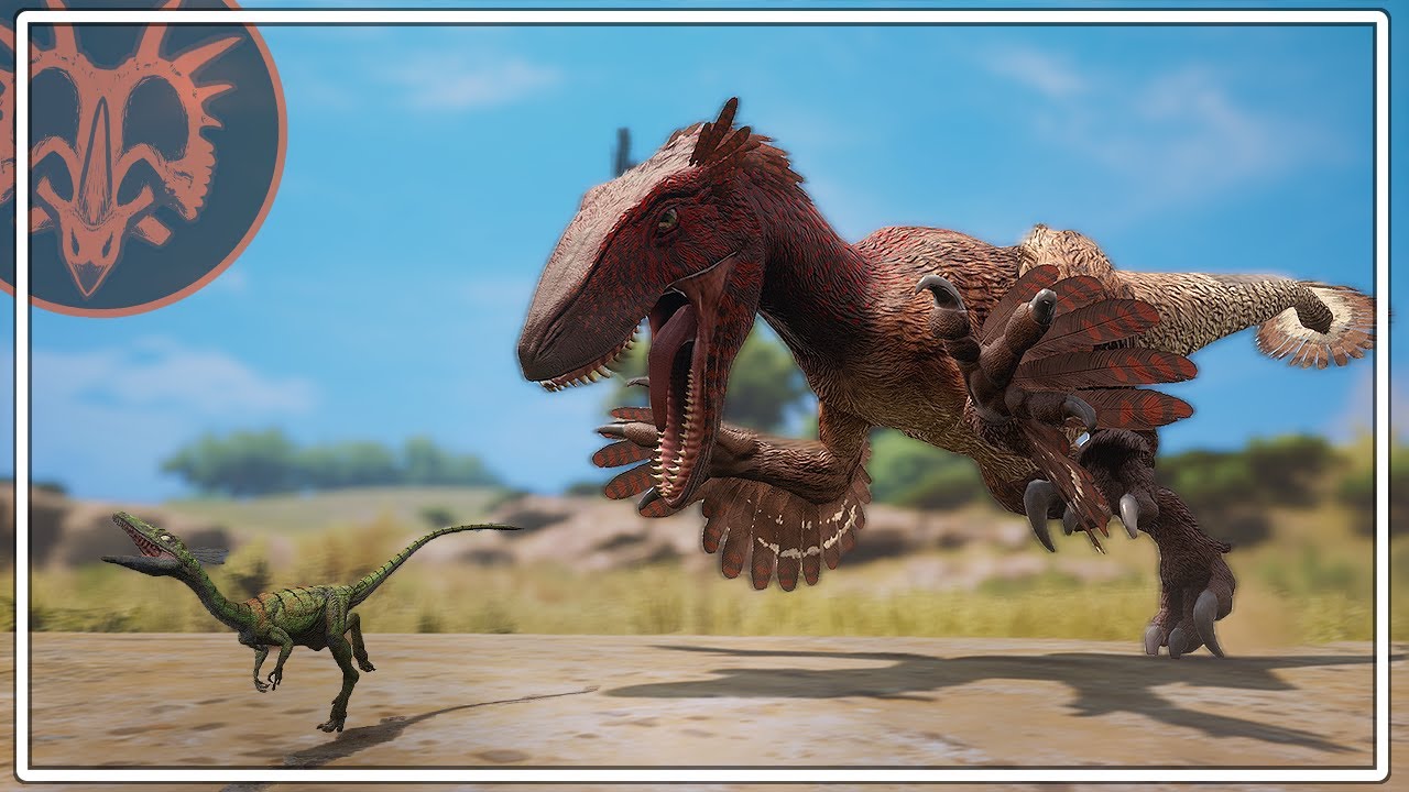 GOING ON A HUNT AS A FEATHERED RAPTOR | PATH OF TITANS [GAMEPLAY] - YouTube