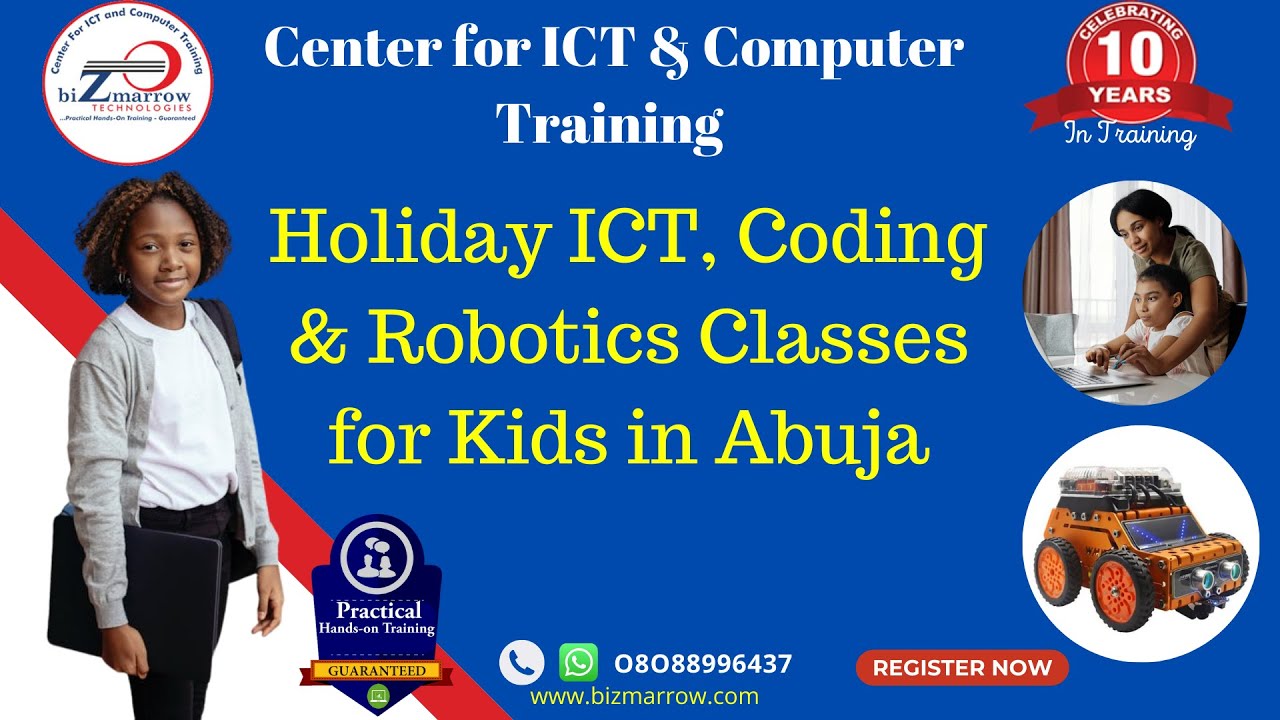 Holiday ICT, Coding and Robotics Classes in Abuja Nigeria - YouTube