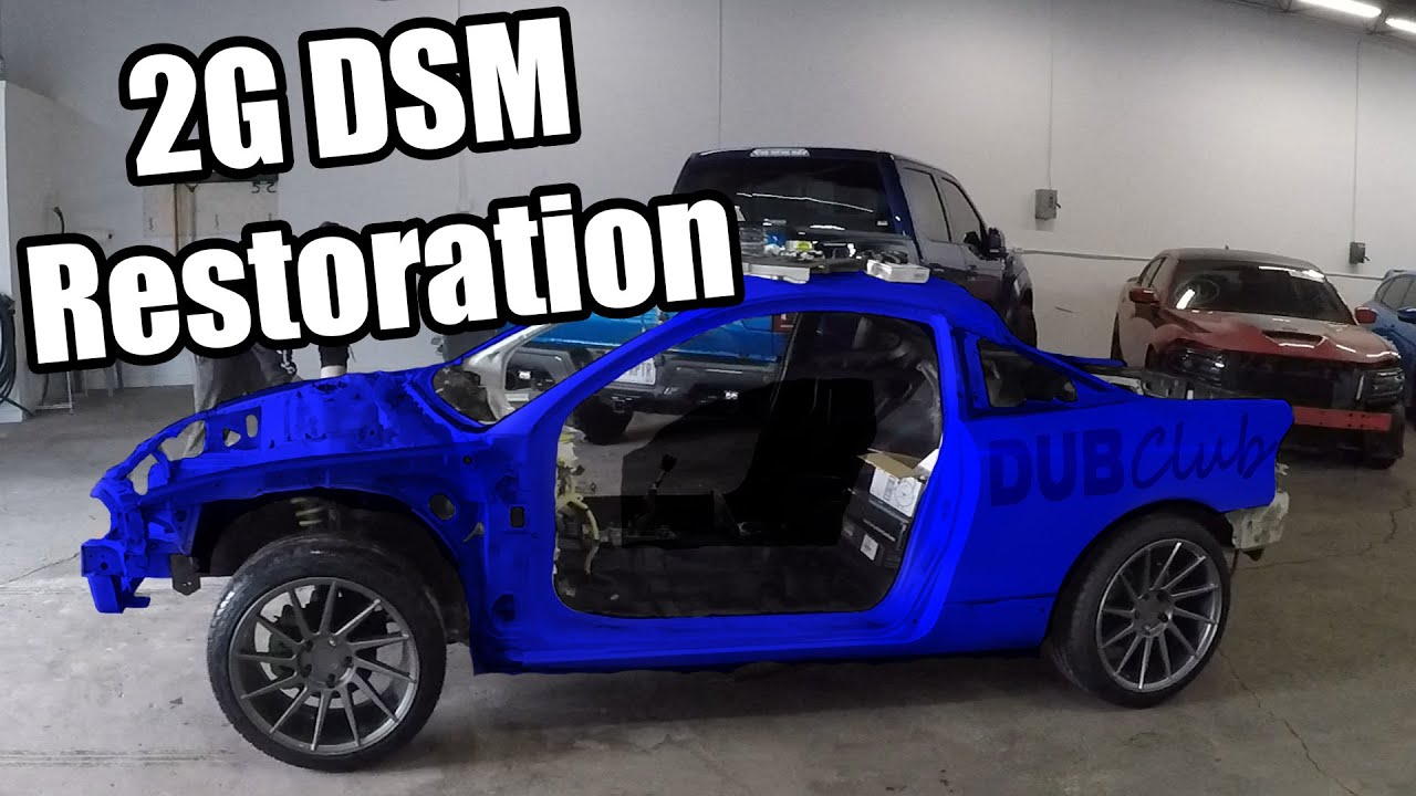 Prepping My 2G Eclipse For Paint (DSM Build pt.8) - YouTube
