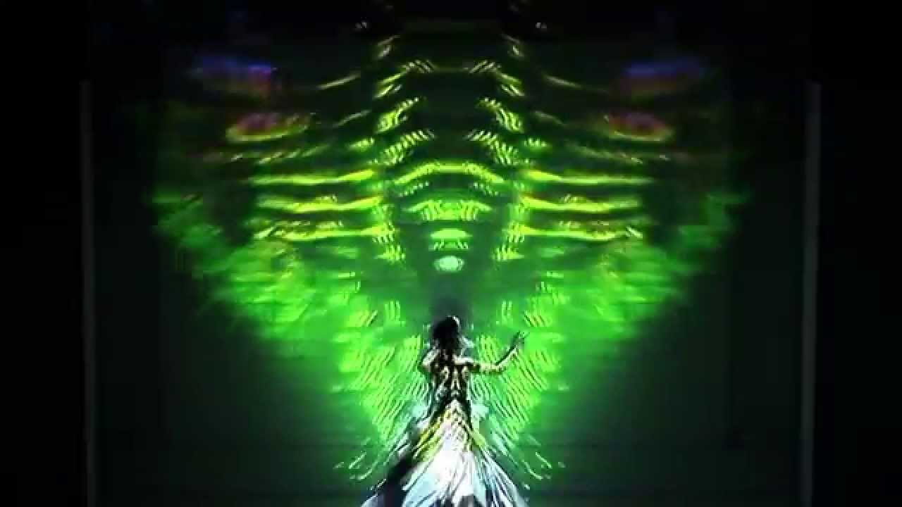 AURA Interactive Digital Performance art - YouTube