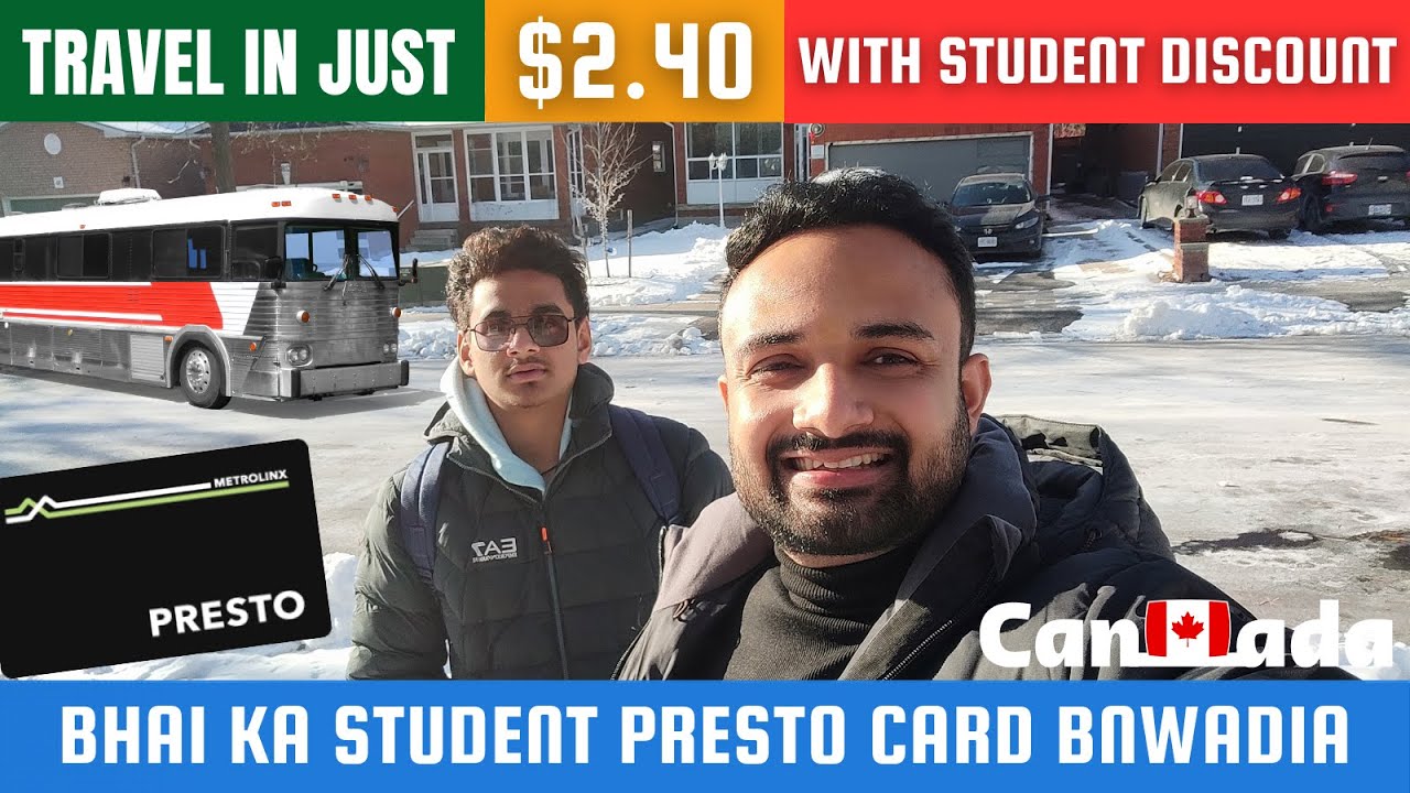 How to get a discount on Student Presto Card🇨🇦 #canada #vlog # ...
