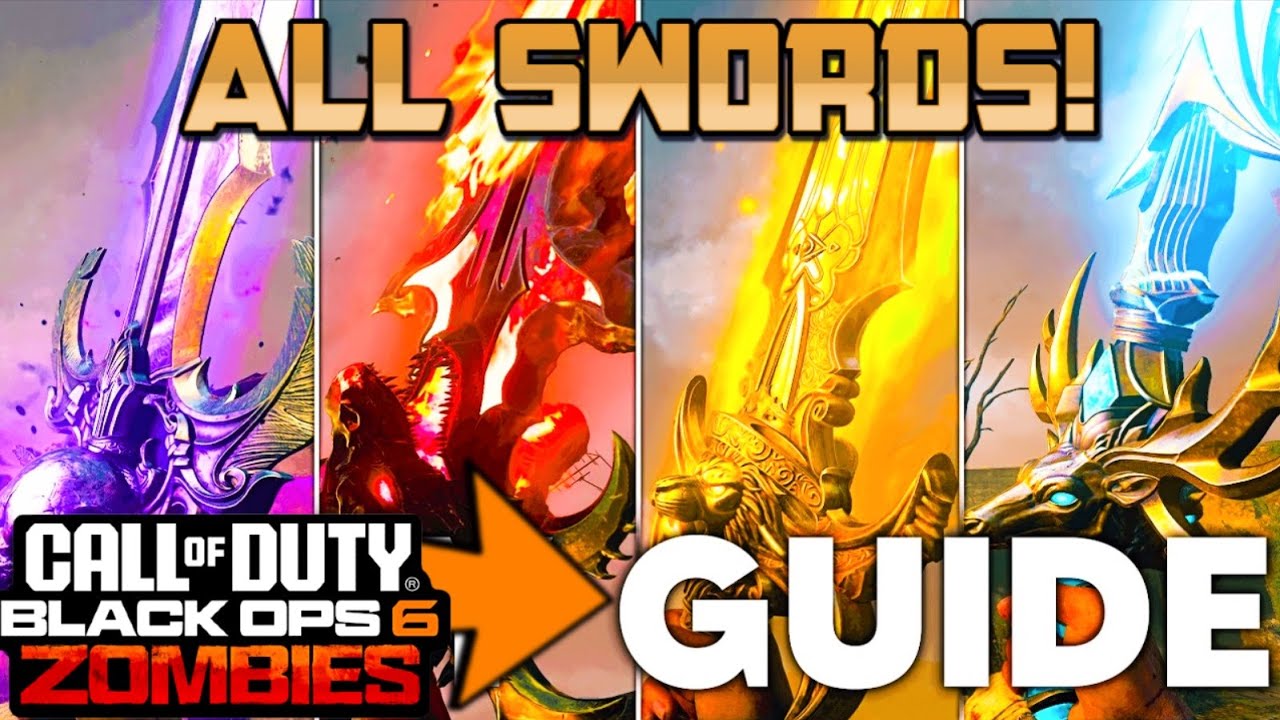 ALL ELEMENTAL SWORDS GUIDE! (CITADELLE DES MORTS) LION/RAVEN/DRAGON ...