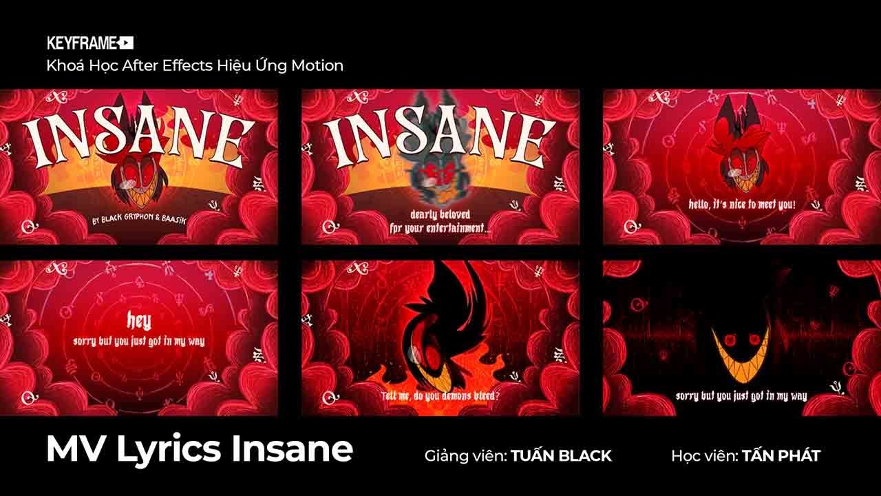 INSANE - Fanmade Lyric Music Video - YouTube