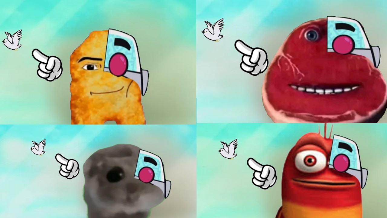 Guys look a birdie meme e e ei vs Red larva vs Sad Hamster| well done ...