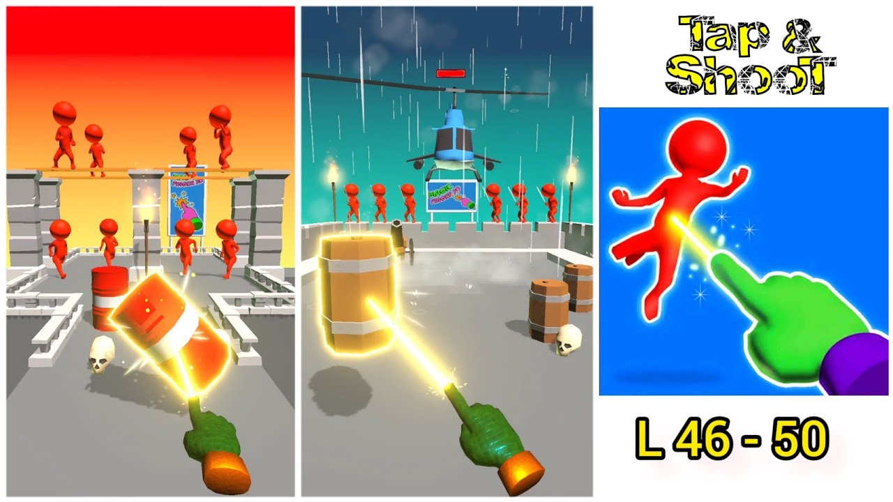 Magic Finger 3D Levels 46 - 50 Gameplay Walkthrough Android Games, ios ...