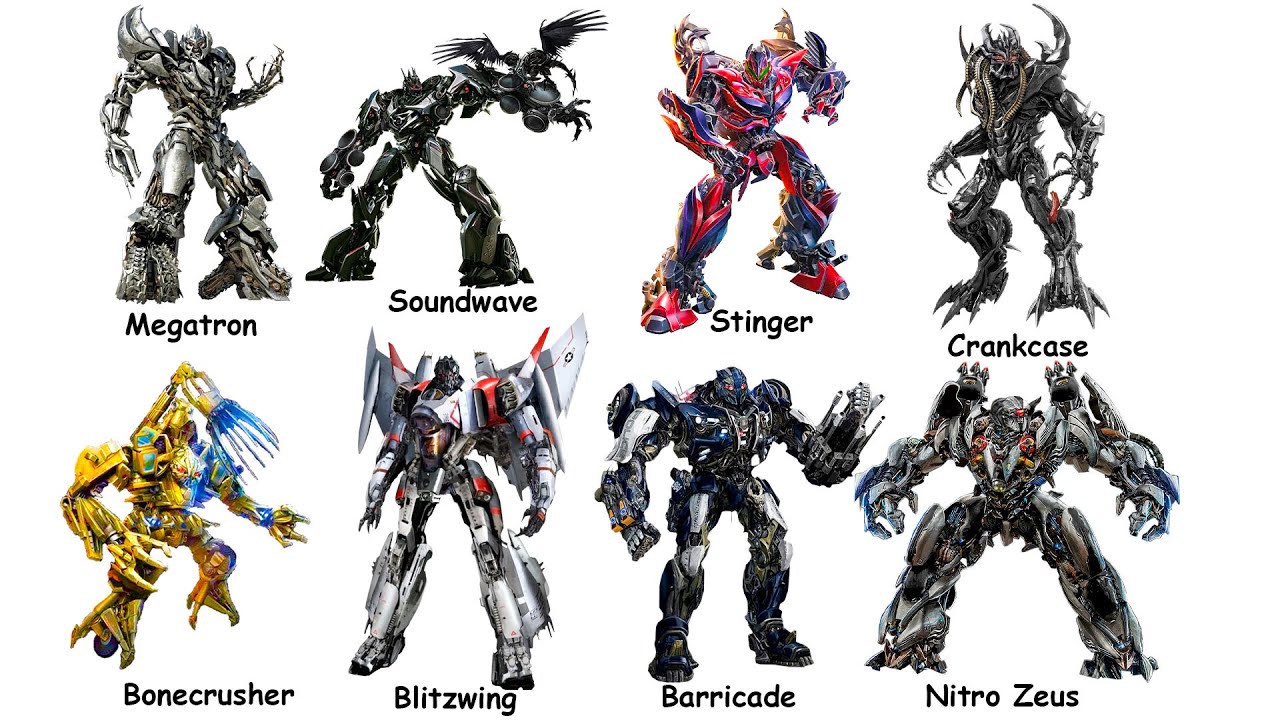 Decepticons from Transformers - Explained - YouTube