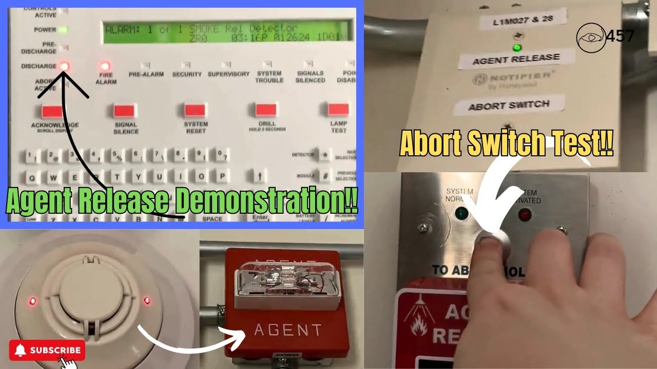 Agent Release Demo Fire Alarm System Test - YouTube