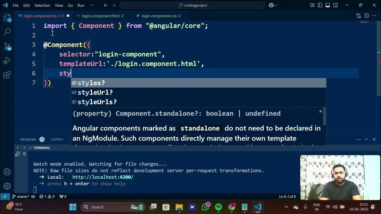 #Angular | Routing | Child Route | Relative Route - YouTube