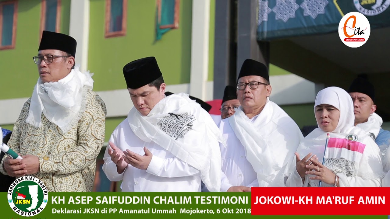 DEKLARASI JKSN PART - 3 (TESTIMONI KHHD TESTIMONI KH ASEP SAIFUDDIN ...