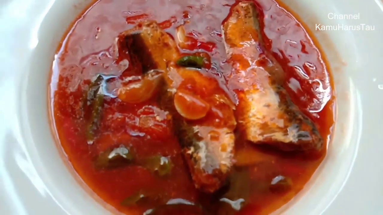 Cara Mengolah Ikan Sarden Saus Pedas Youtube