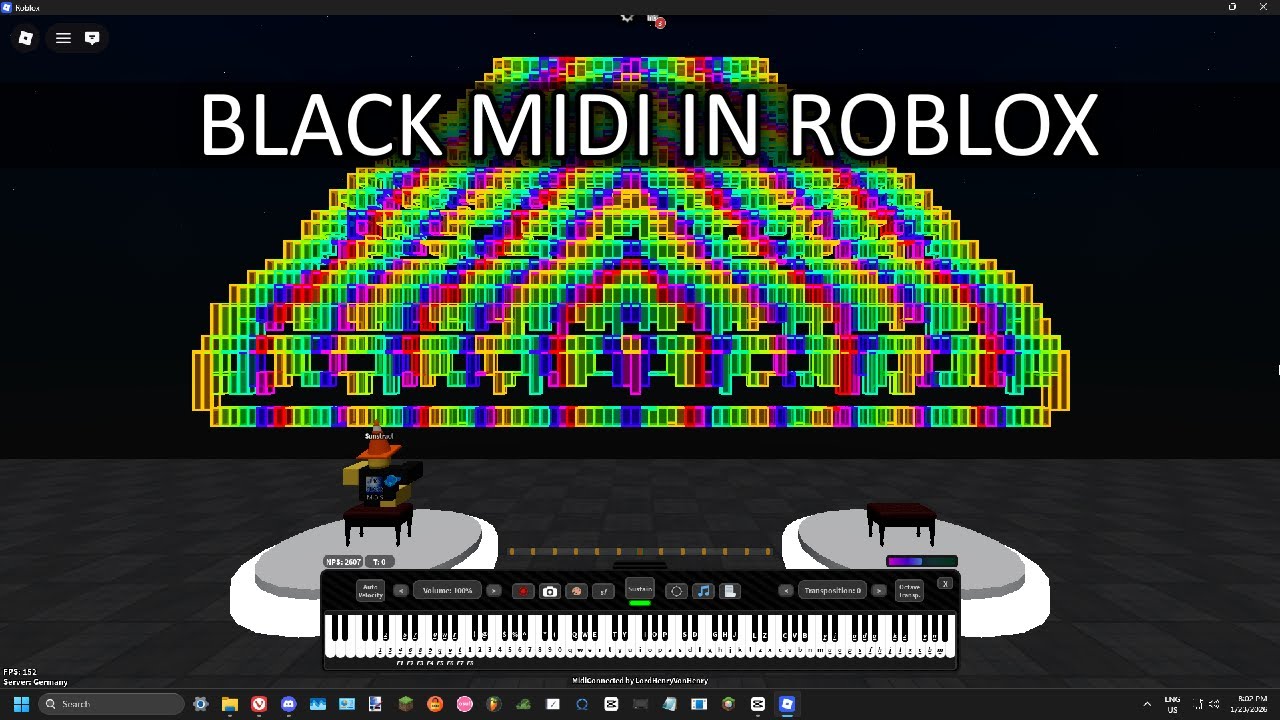 [Black MIDI] Unify by The Convergence - Roblox Piano Haven - YouTube
