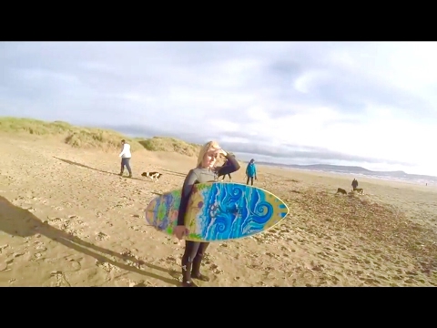 Pembrey Surf November 2016 - YouTube