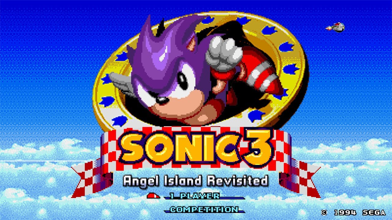 Pana Der Hejhog in Sonic 3 A.I.R Full Game Playthrough (1080p/60fps ...