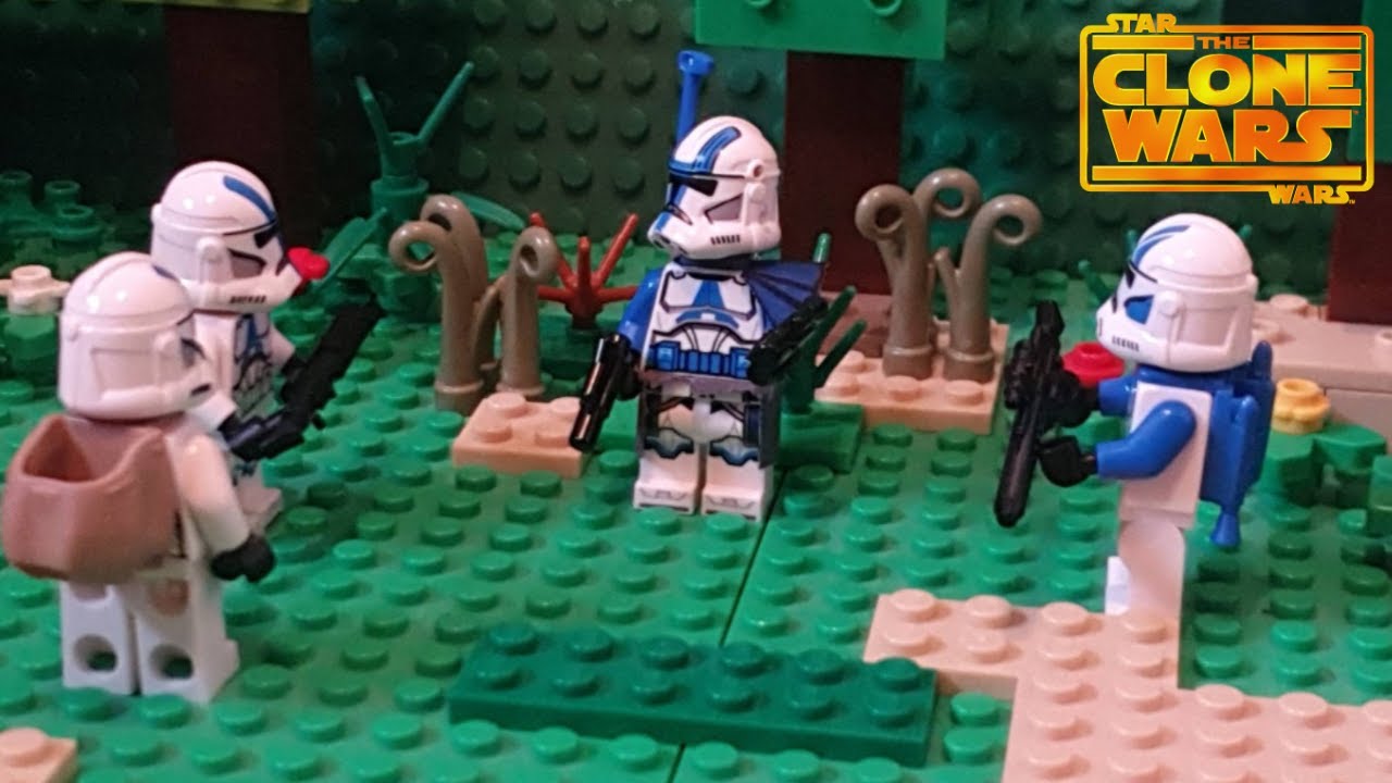 The 501st Mission Part 1 - Stranded - Lego Star Wars Stop Motion - YouTube