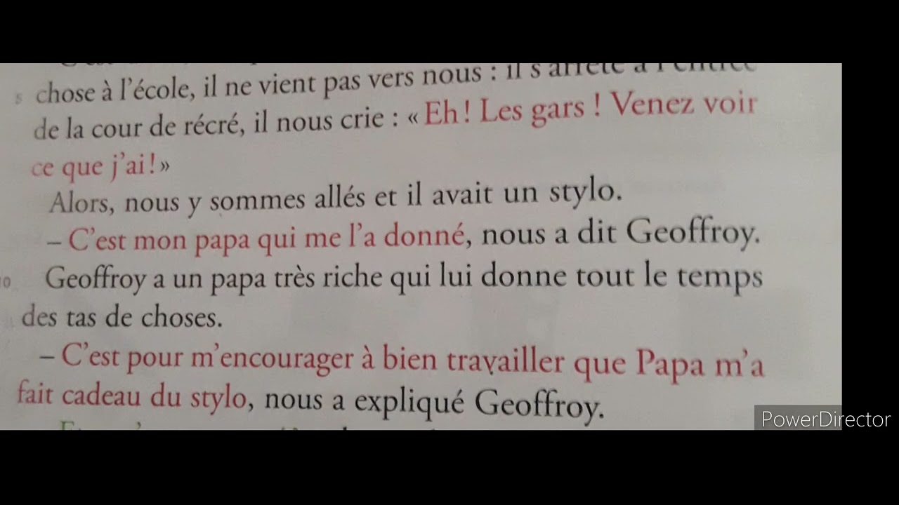 Alouette, ce1 cycle 2: lecture page 20 .le stylo - YouTube