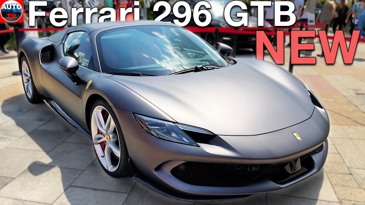 NEW Ferrari 296 GTB - Visual OVERVIEW exterior - YouTube
