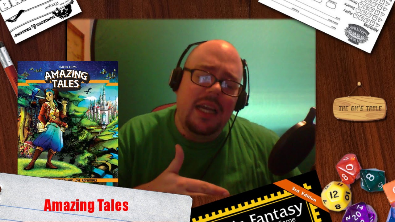 Amazing Tales (Kids' RPG Review) - YouTube