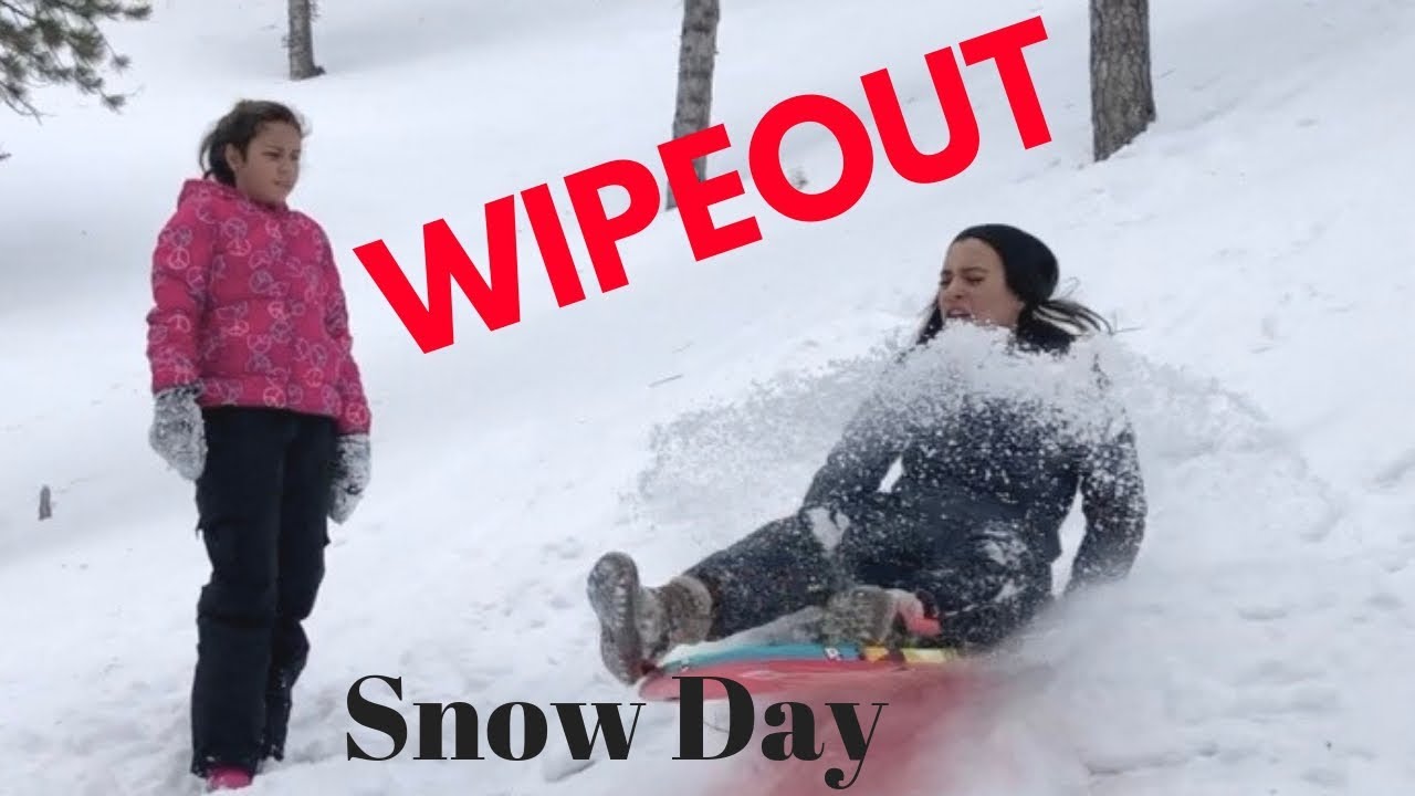 SNOW DAY (EPIC SLEDDING FAILS!) - YouTube