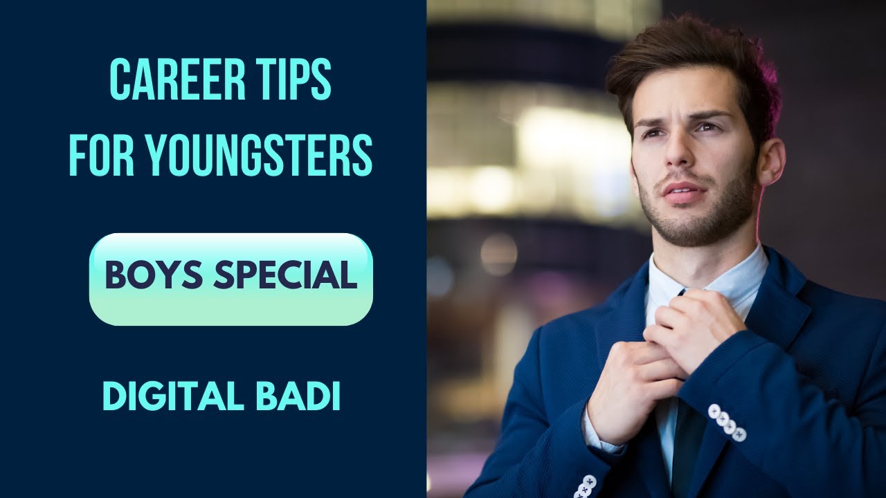 Boys Special || Career Tips for Youngsters - YouTube