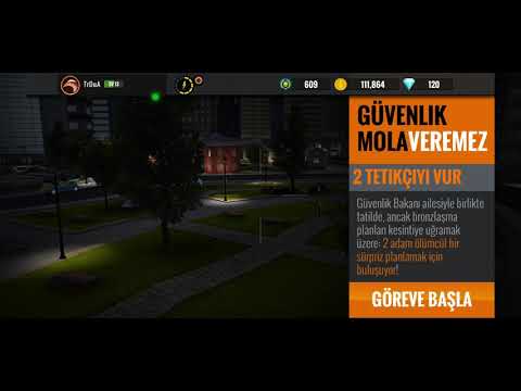 Sniper 3D Güvenlik Mola Vermez