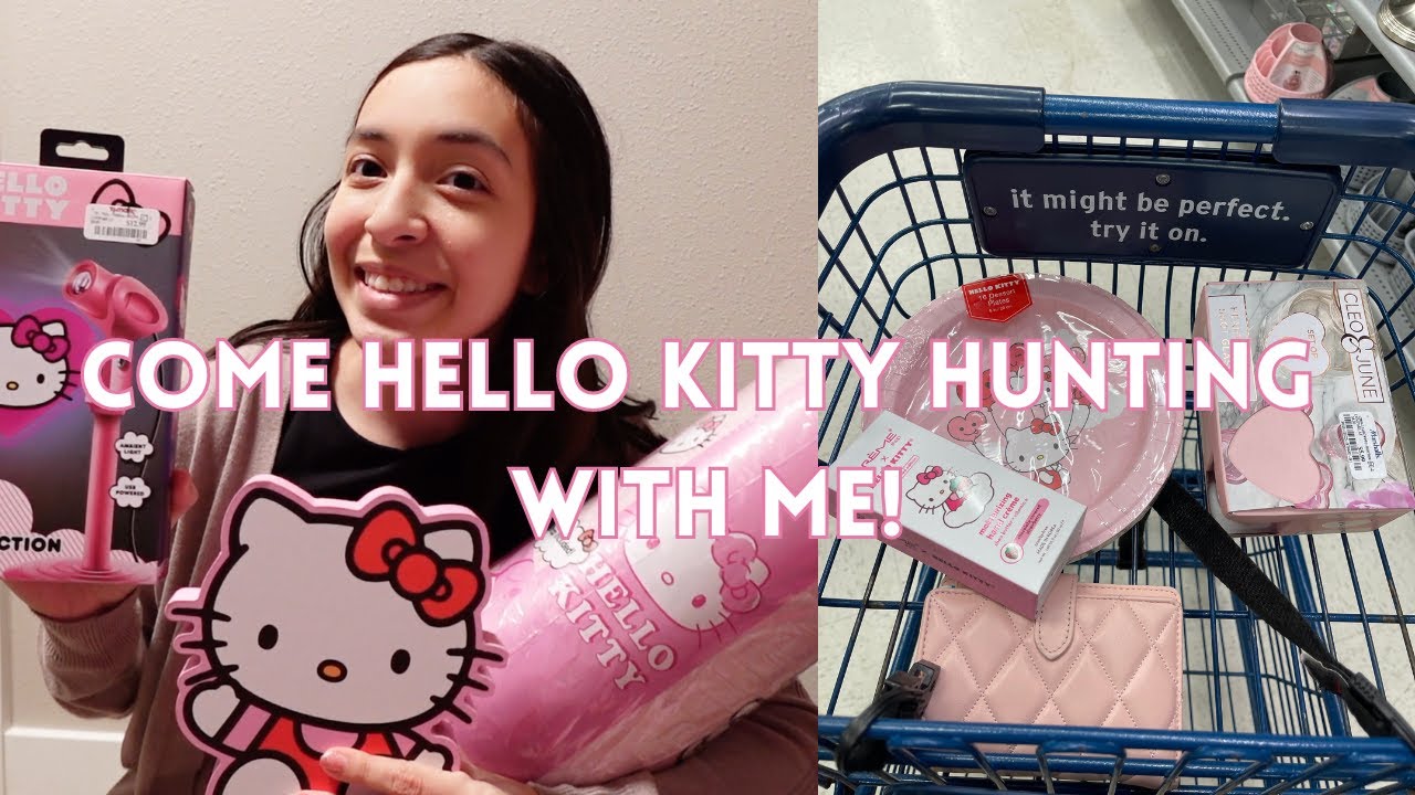 HELLO KITTY HUNTING! 🛍 prices, haul and review - YouTube