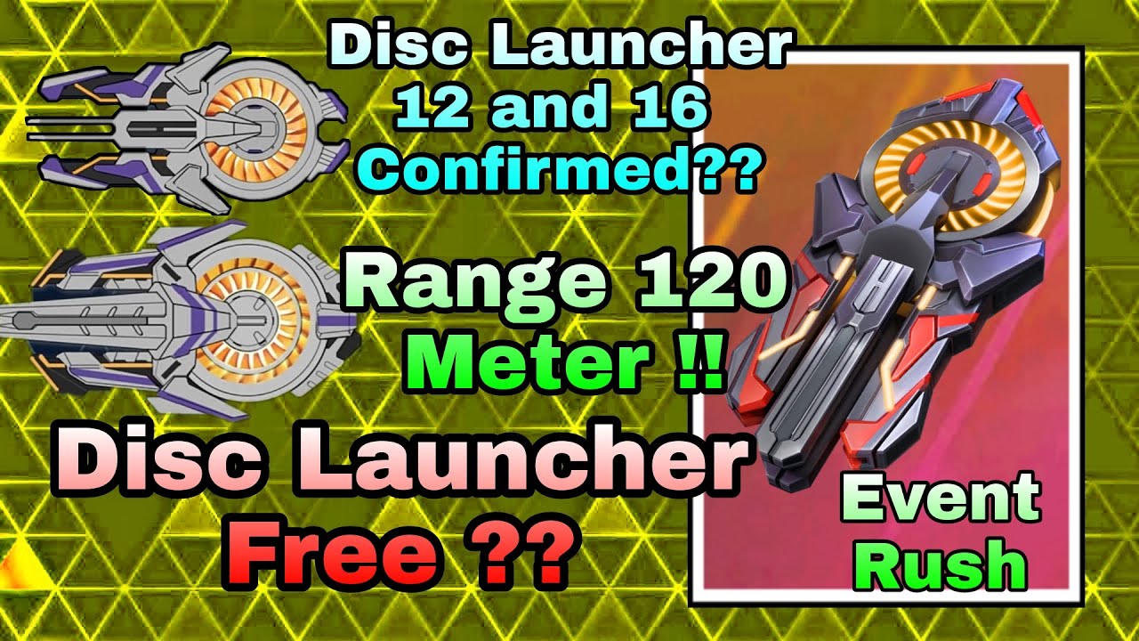 Disc Launcher Free In Event ‼️ || Mech Arena || New Update News - YouTube
