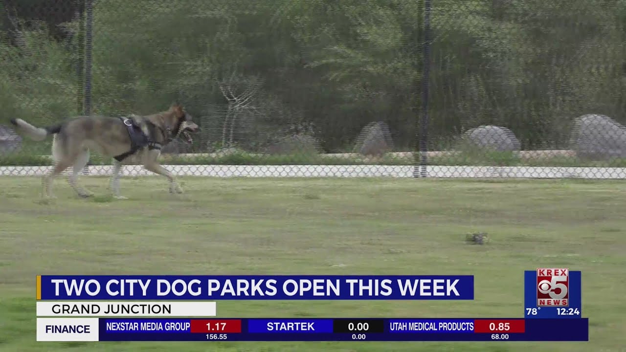 Grand Junction Dog Parks now open - YouTube