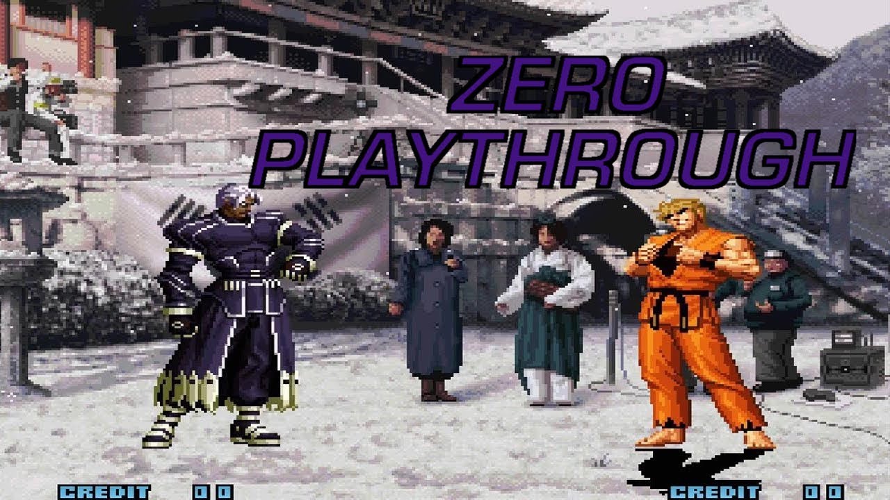 The King Of Fighters 2001: Zero Playthrough (MAME) (1080p 60fps) - YouTube