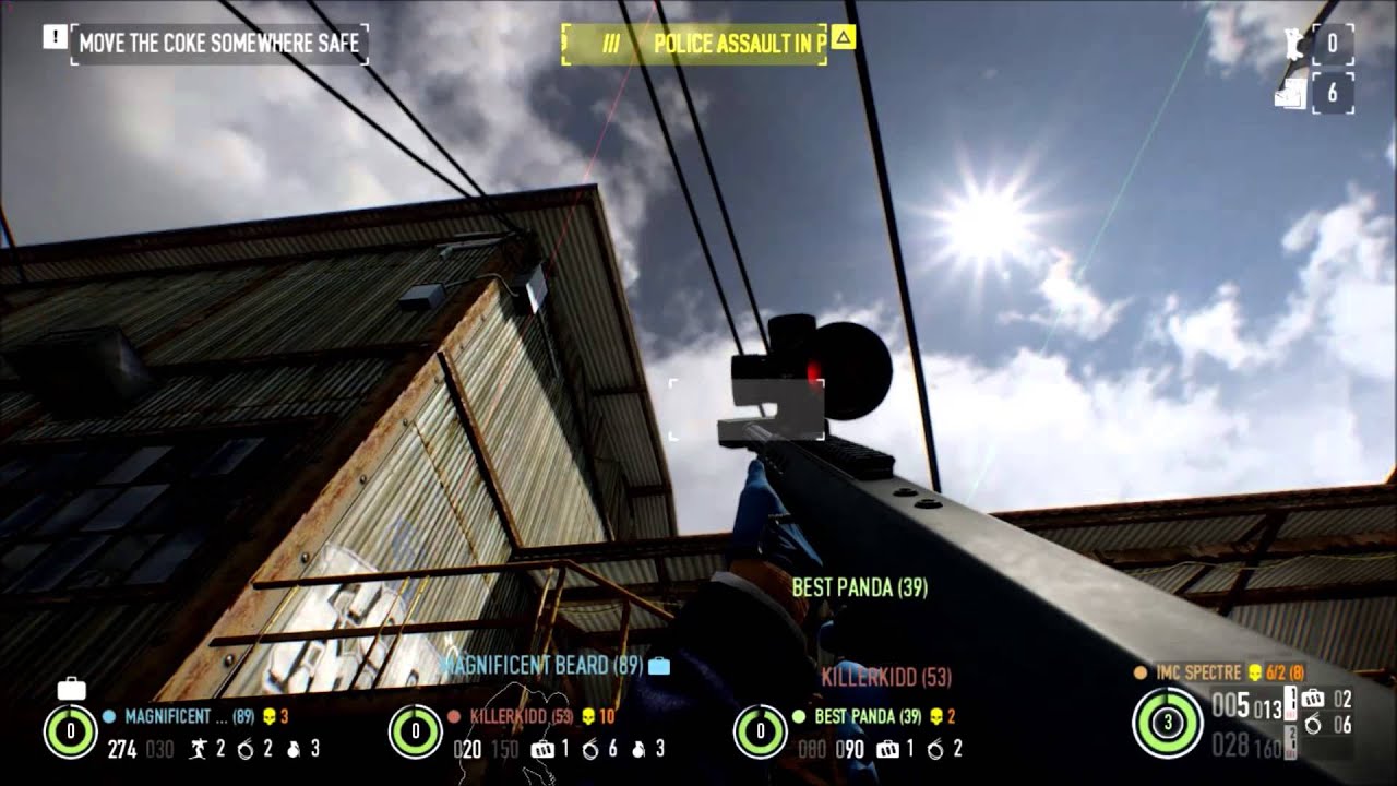 PAYDAY 2: Sniper DLC + HoxHud Test - YouTube