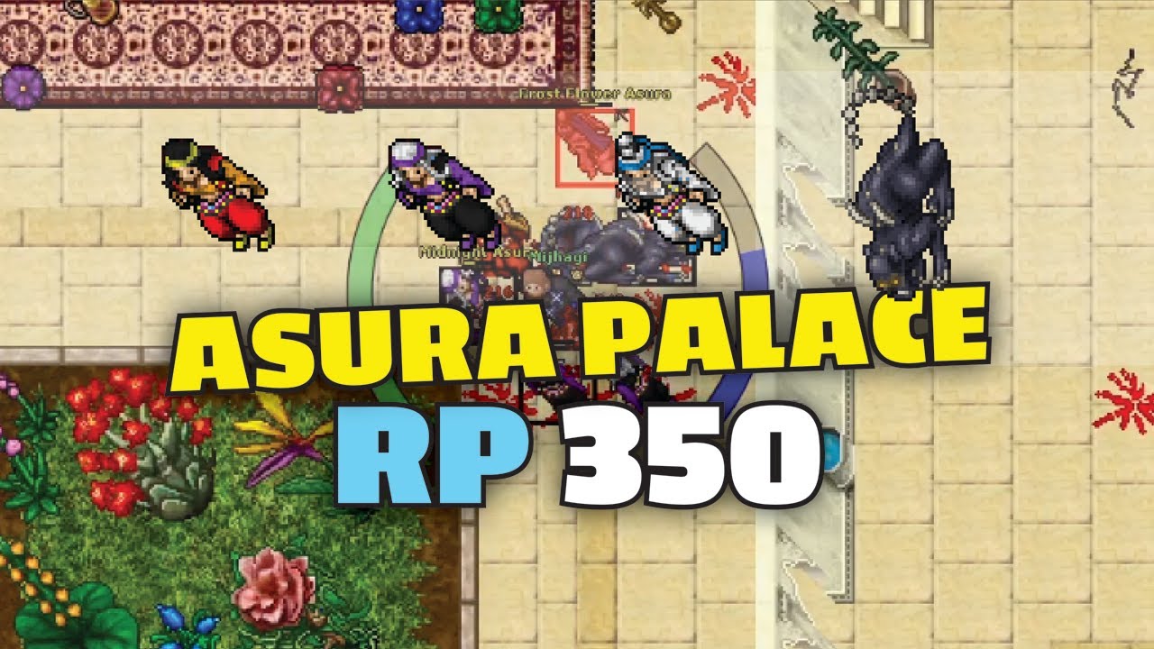 Asura Palace - RP 350 solo - Tibia hunting - YouTube