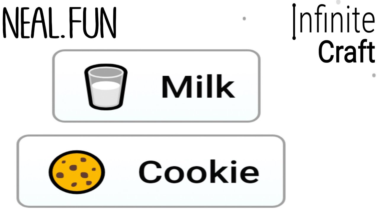 How To Make Cookie In Infinite Craft | How To Make Milk In Infinite ...