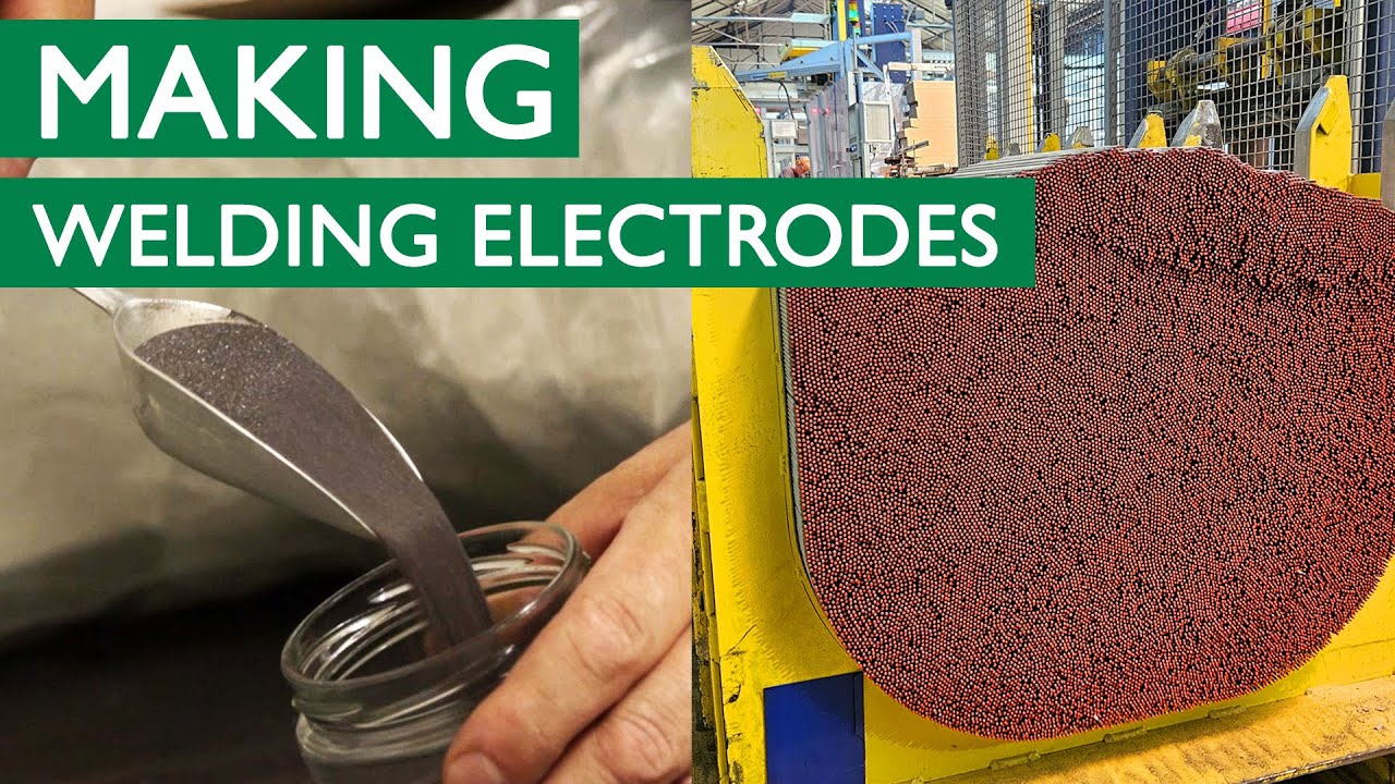 ⚡ MAKING WELDING ELECTRODES ⚡ The production of Hilco 6013 Red Extra ...