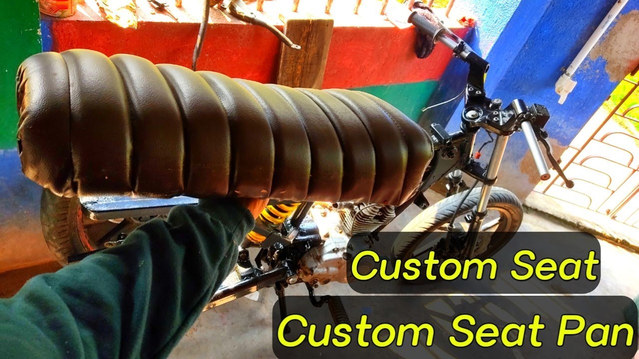 Custom Seat Making For bajaj boxer Mods | Part 8 | Seat Lock & Seat pan ...